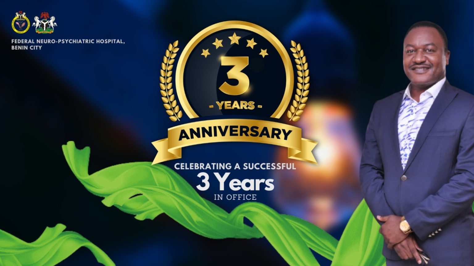 DR. AGBONILE CELEBRATES 3 YEARS AS MEDICAL DIRECTOR/CEO OF FNPH BENIN ...